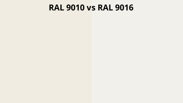 Ral 9010 - Ral 9016 in de woonkamer | Grint